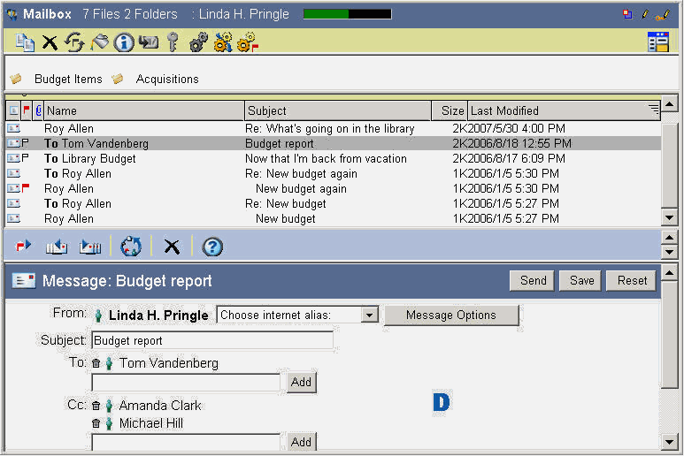 The FirstClass Applications